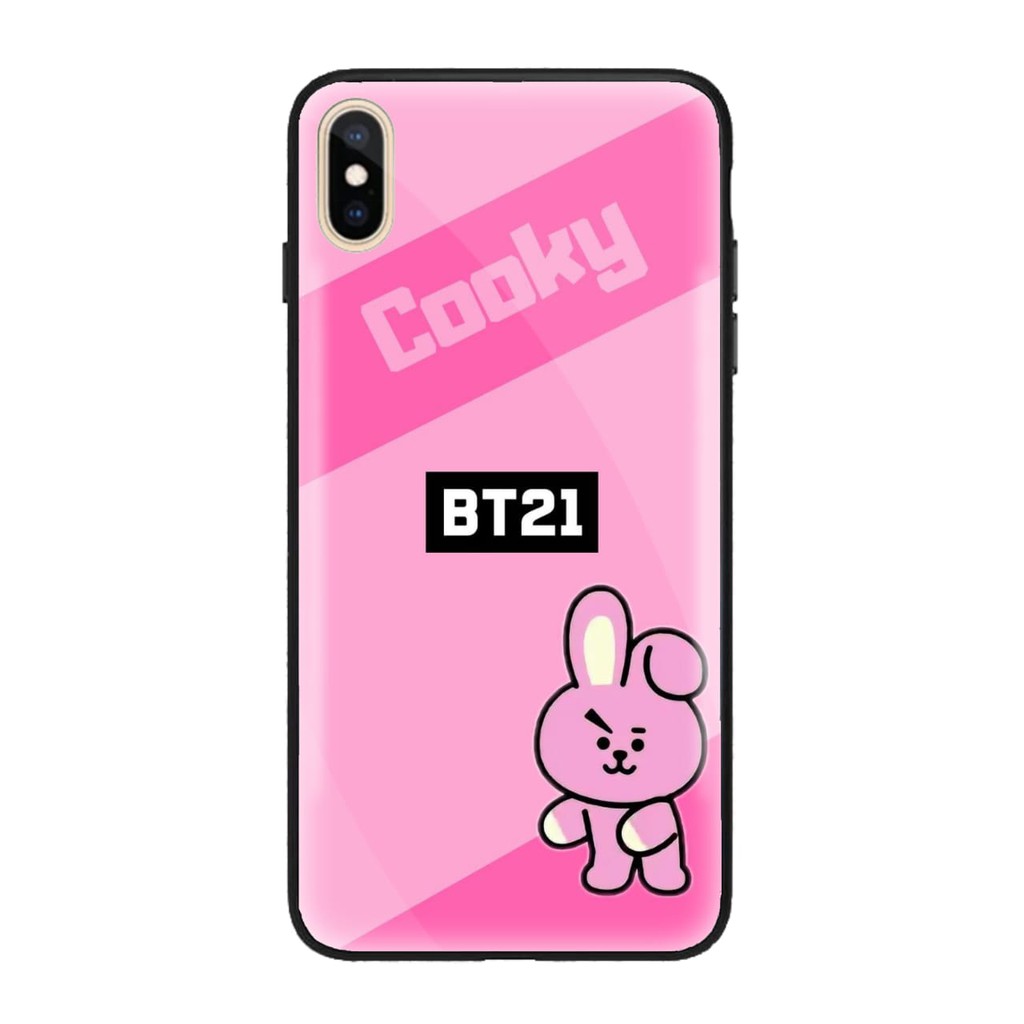 Jual SAMSUNG S21 , S21+ , S21 ULTRA PREMIUM CASE GLASS MOTIF 2 BTS BT21 | Shopee Indonesia