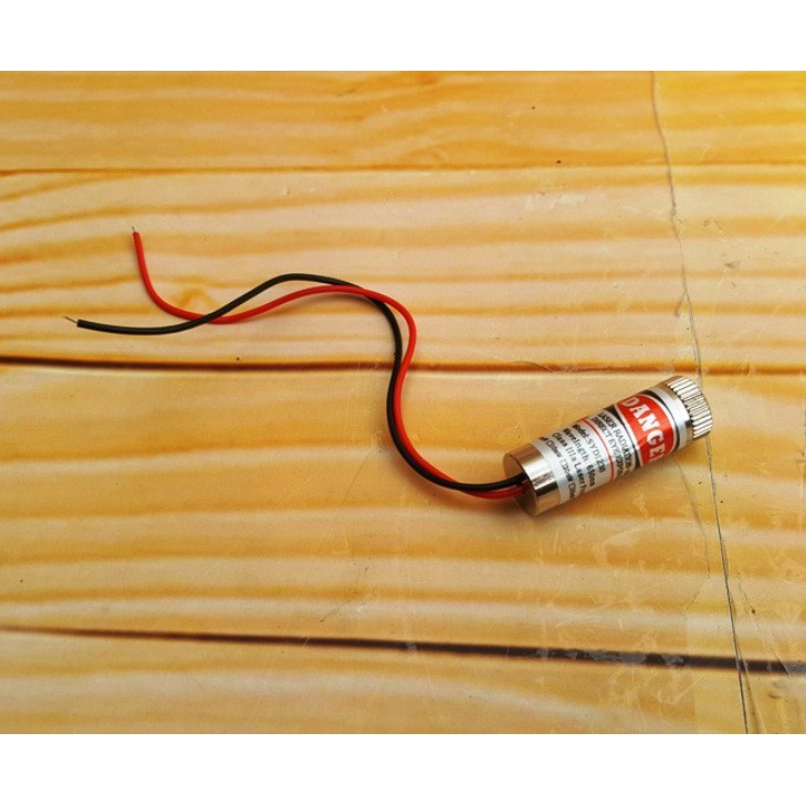 Jual Red Line Laser / Red Cross Line / Red Dot Laser (Module 650nm 5mW Head Glass Lens Focusable ...