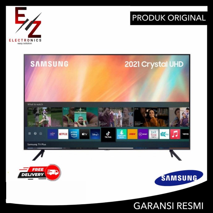 Jual LED TV SAMSUNG UA55AU7000 UHD CRYSTAL 4K 55 INCH 55AU7000 SMART TV ...