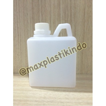 Jual Botol jerigen 500 ml/ jerry can 500 ml/ botol hdpe 500 ml/ derigen ...