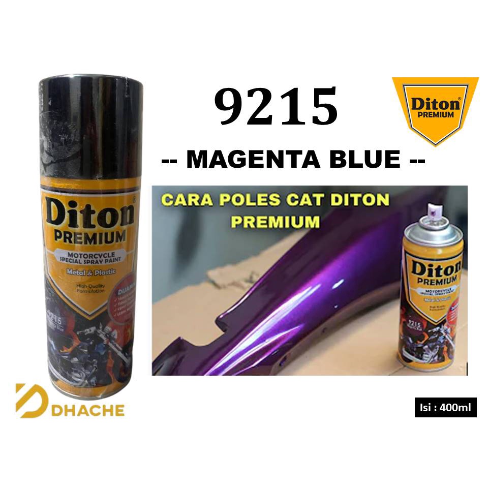 Jual Cat Pilox Diton Premium Magenta Blue 9215 warna ungu merah biru ...
