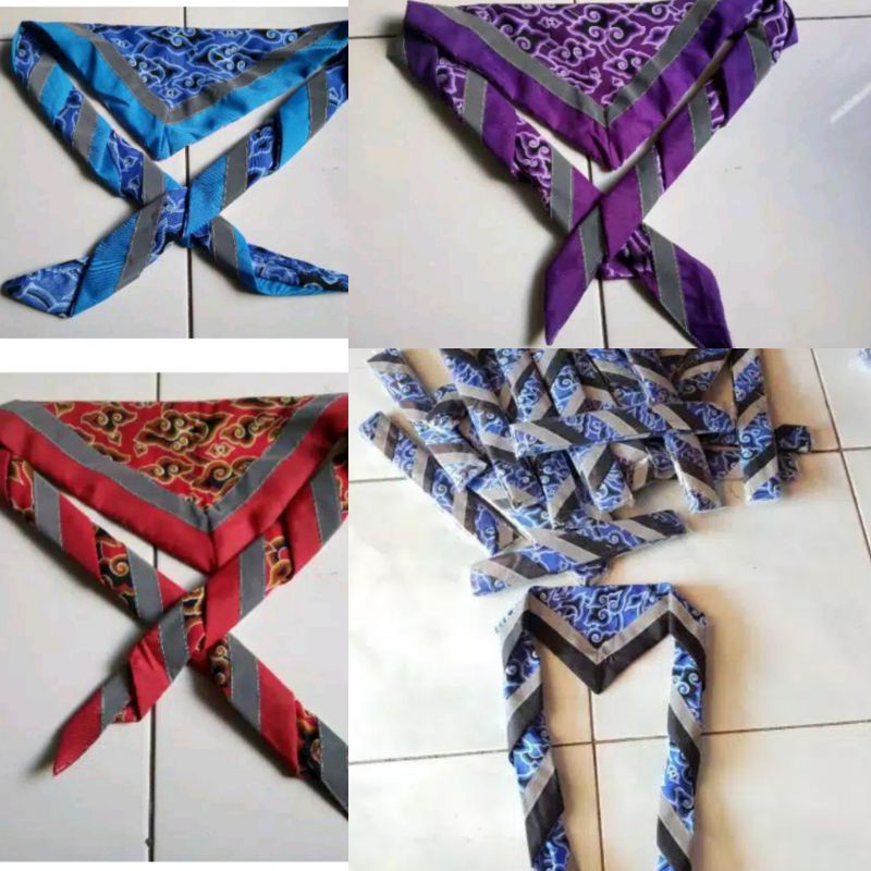 Jual Scarf pramuka batik Mega mendung | Shopee Indonesia