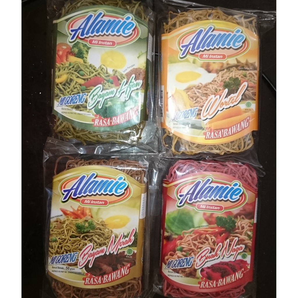 Jual Mie Goreng Rasa Bawang Alamie Mie Instan Sehat | Shopee Indonesia