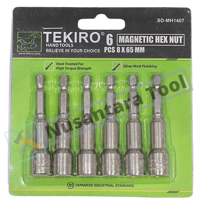Jual Tekiro Mata Sok Magnetic Sock Bor Roofing Baja Ringan Hex Nut ...