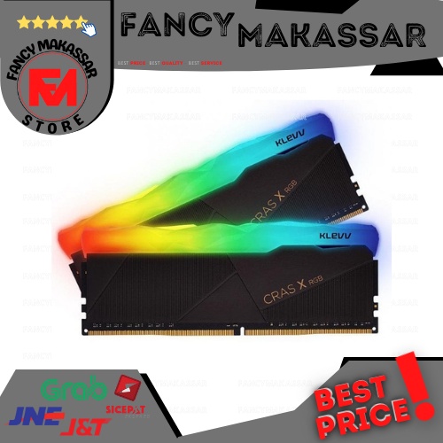 Jual KLEVV DDR4 CRAS X RGB PC25600 3200MHz 32GB (2X16GB) RGB LED ... Jual KLEVV DDR4 CRAS X RGB PC25600 3200MHz 32GB (2X16GB) RGB LED ...