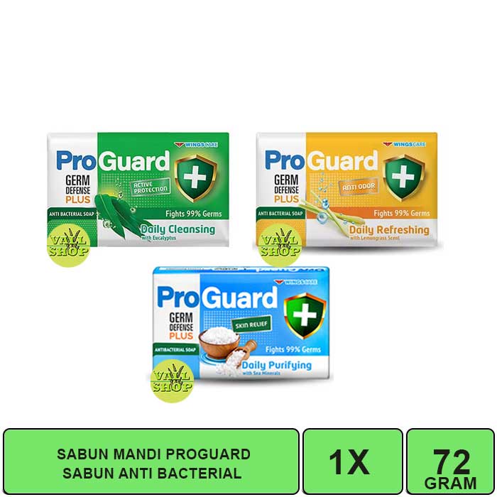 Jual VSHOP. ProGuard Sabun Mandi Batang Anti Bakteri 72 Gram | Shopee ...