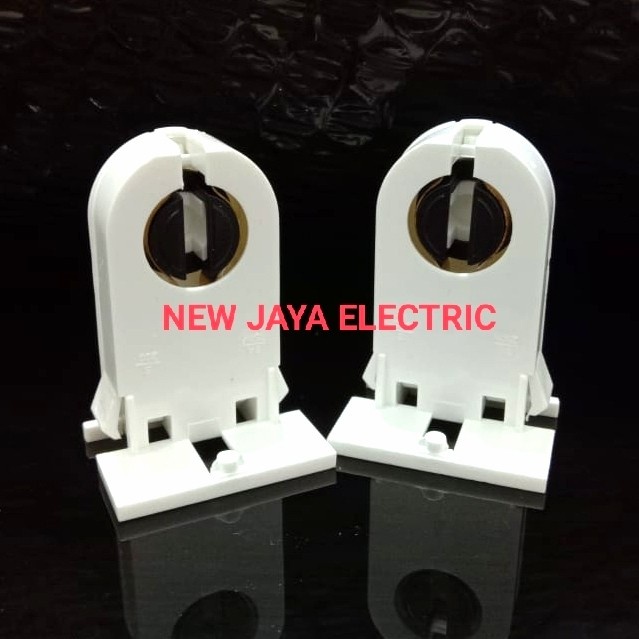 Jual Kaki Lampu Neon TL T8 / Kaki TL 1set(2pcs) | Shopee Indonesia