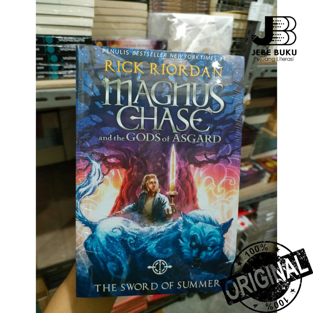 Jual ORIGINAL! Magnus Chase And The Gods Of Asgard #1 The Sword Of ...