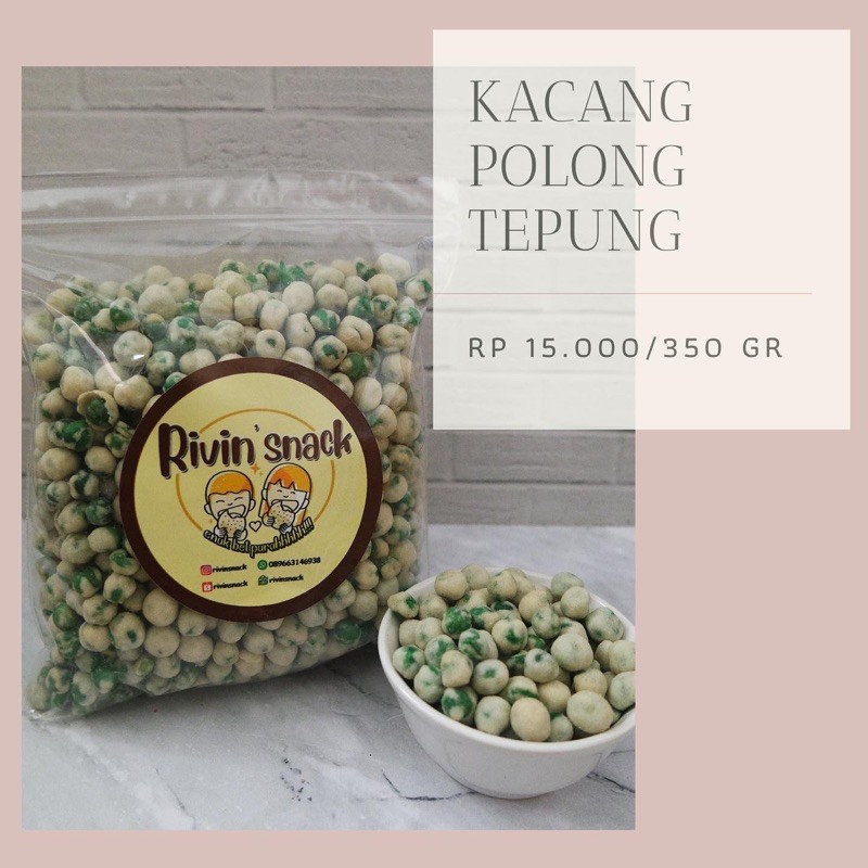 Jual KACANG POLONG TEPUNG / POLONG TEPUNG PEDAS / POLONG IJO 250gr ...