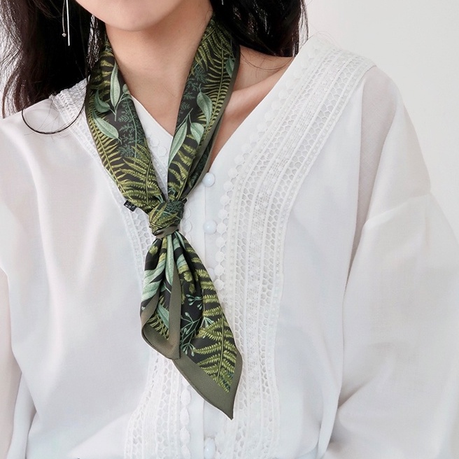 Jual Yang baru 70x70cm Mini Scarf, Scarf Leher, Scarf Tas, Bahan High ...