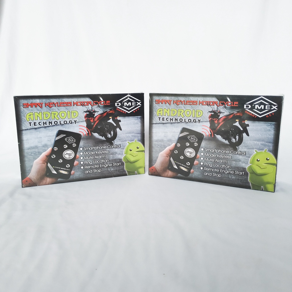 Jual DMEX ANDROID SMARTKEY ALARM MOTOR SENSOR SENTUH | Shopee Indonesia