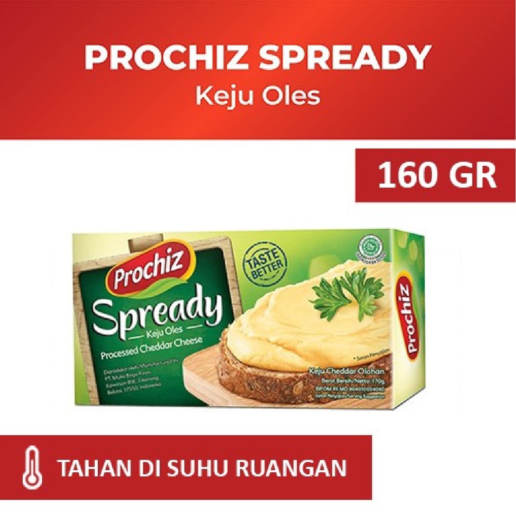 Jual Keju Prochiz Gold Cheddar Quick Melt Spready Cheddar Royale 160gr ...