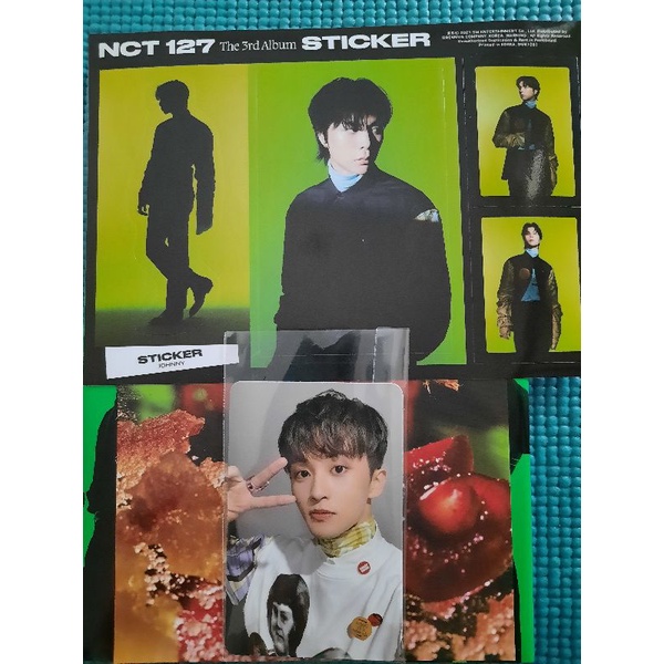 Jual NCT 127 Sticky Ver Album Only pc Mark Haechan Sticker Johnny ...