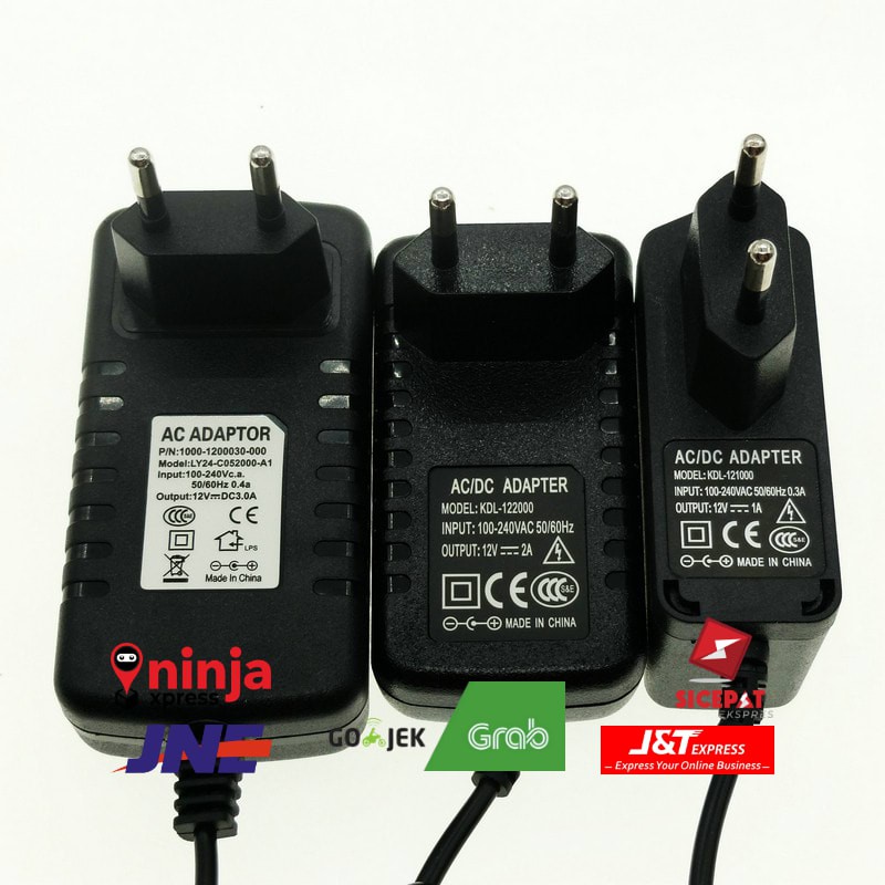 Jual AKR DSM Power Adaptor LED Strip DC12V 3A - DSM-1230 - Black ...