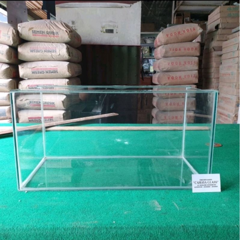 Jual AQUARIUM POLOS UK. 80x40x40 CM (AKUARIUM FISH TANK) | Shopee Indonesia