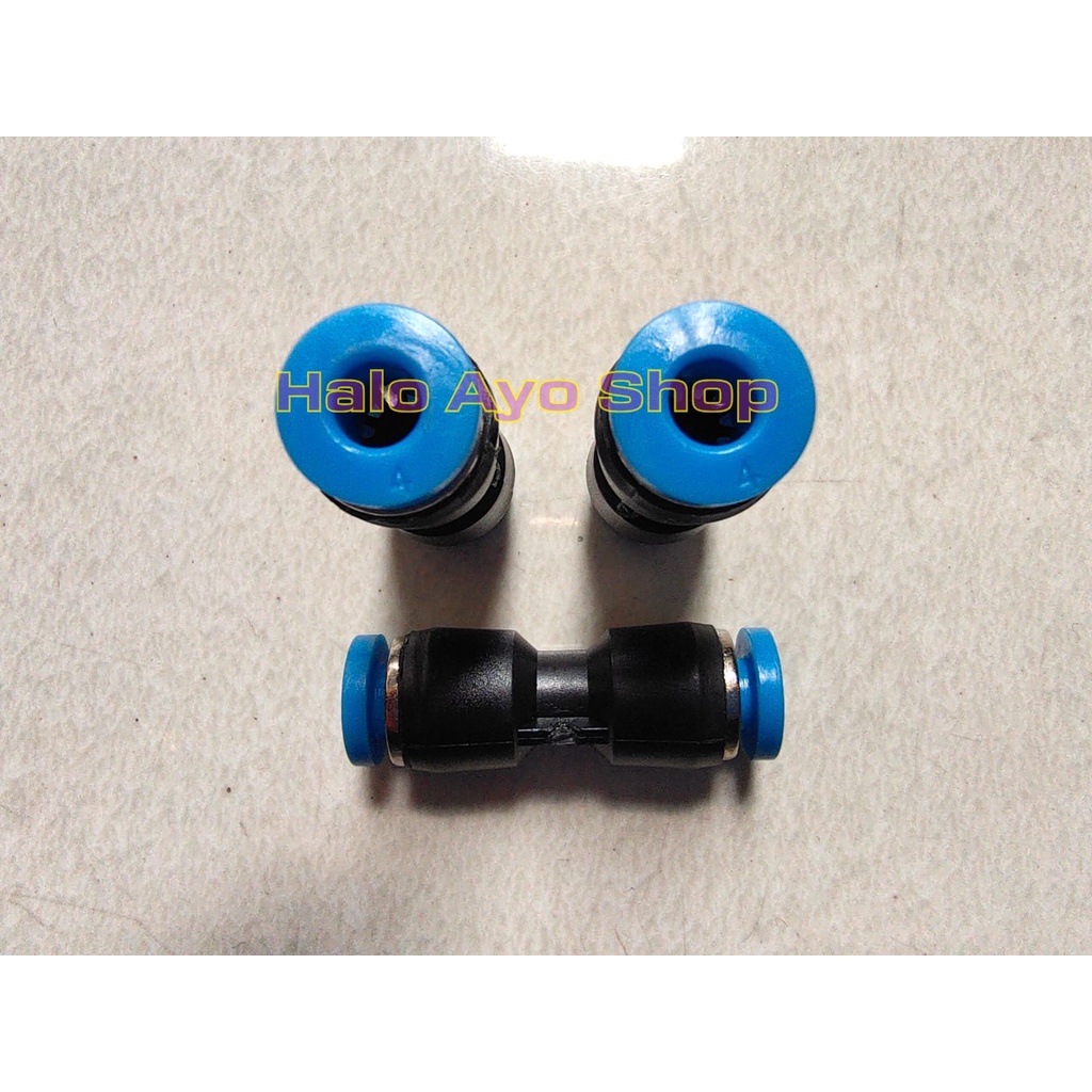Jual Air Socket Angin 4mm Fitting Pneumatic 4mm Fitting Angin PU 4mm ...