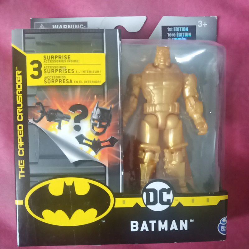 Jual Batman DC Figure Gold Armor | Shopee Indonesia