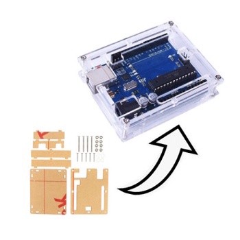 Jual Kotak Box Acrylic Case Casing Akrilik for R3 DIP & SM | Shopee ...