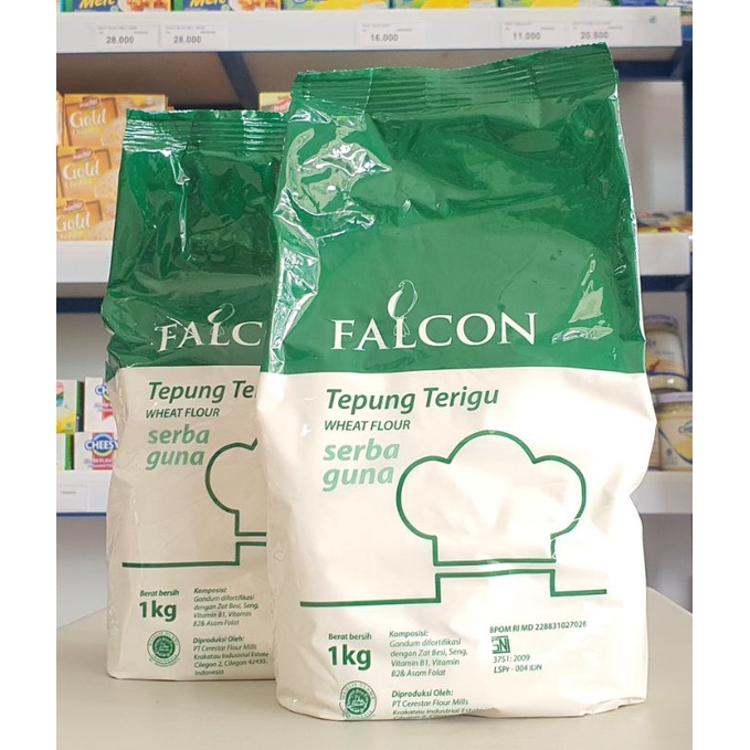 Jual Tepung Terigu Falcon Serbaguna 1Kg | Shopee Indonesia