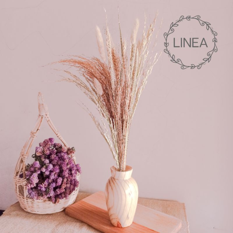 Jual Dried Flowers Buket Bunga Kering Rangkaian Bunga Kering | Shopee ...