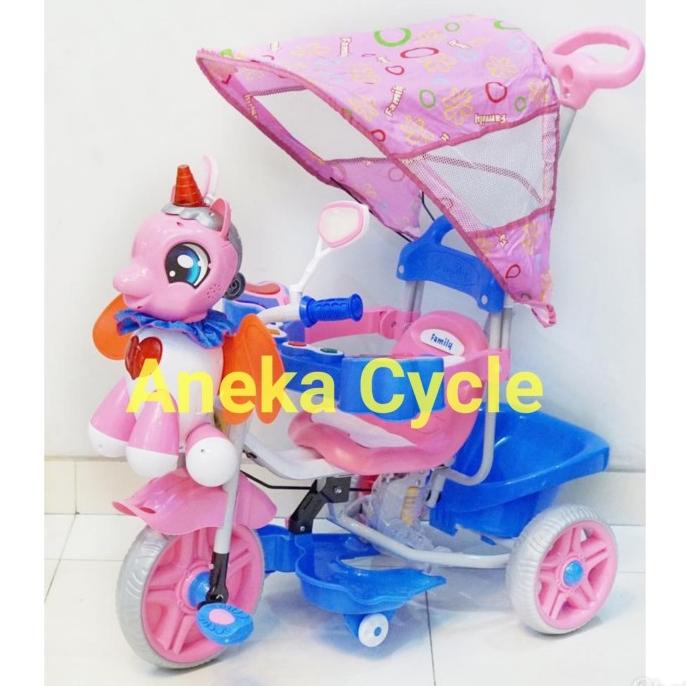 Jual Sepeda Roda 3 Family Kuda Pony Ban Besar | Shopee Indonesia