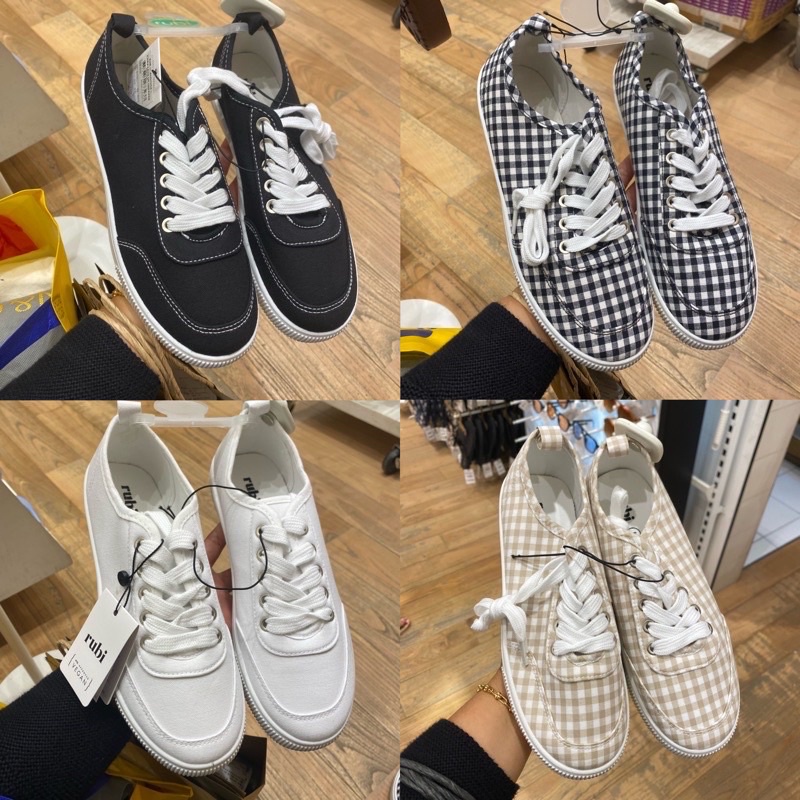 Jual [SALE 30% SAMPAI 18 Agustus] sepatu rubi cara lace up sneaker sale ...