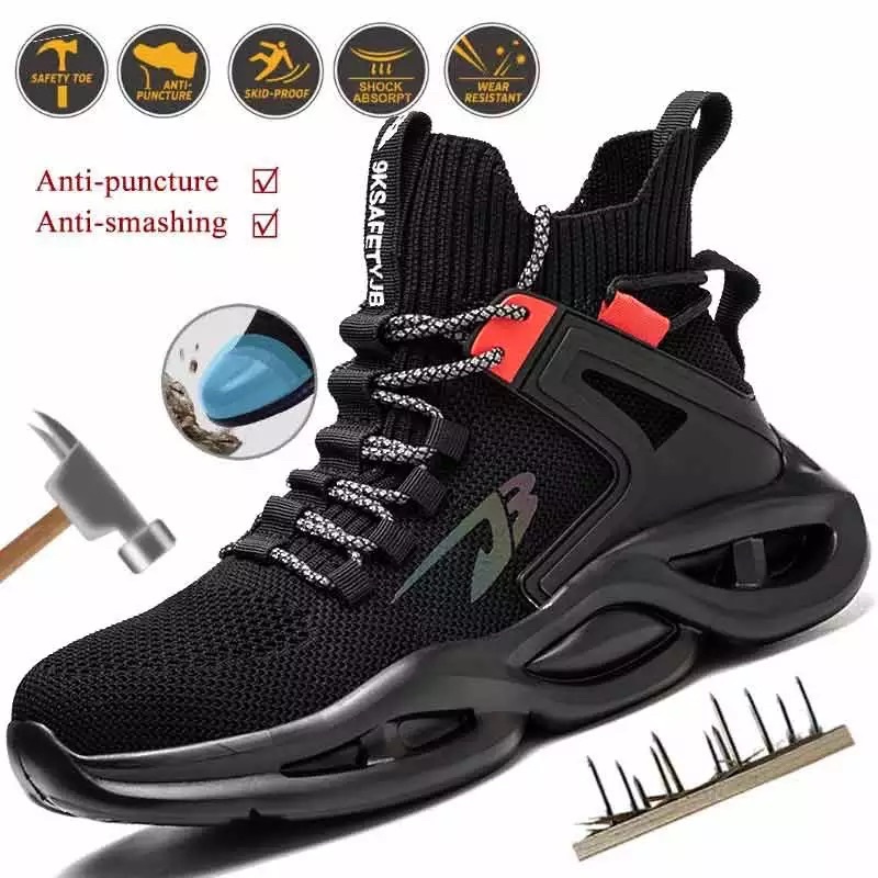 Jual Sepatu Safety Sneakers Ringan JBS 675 Sepatu Kerja Ujung baja Anti ...