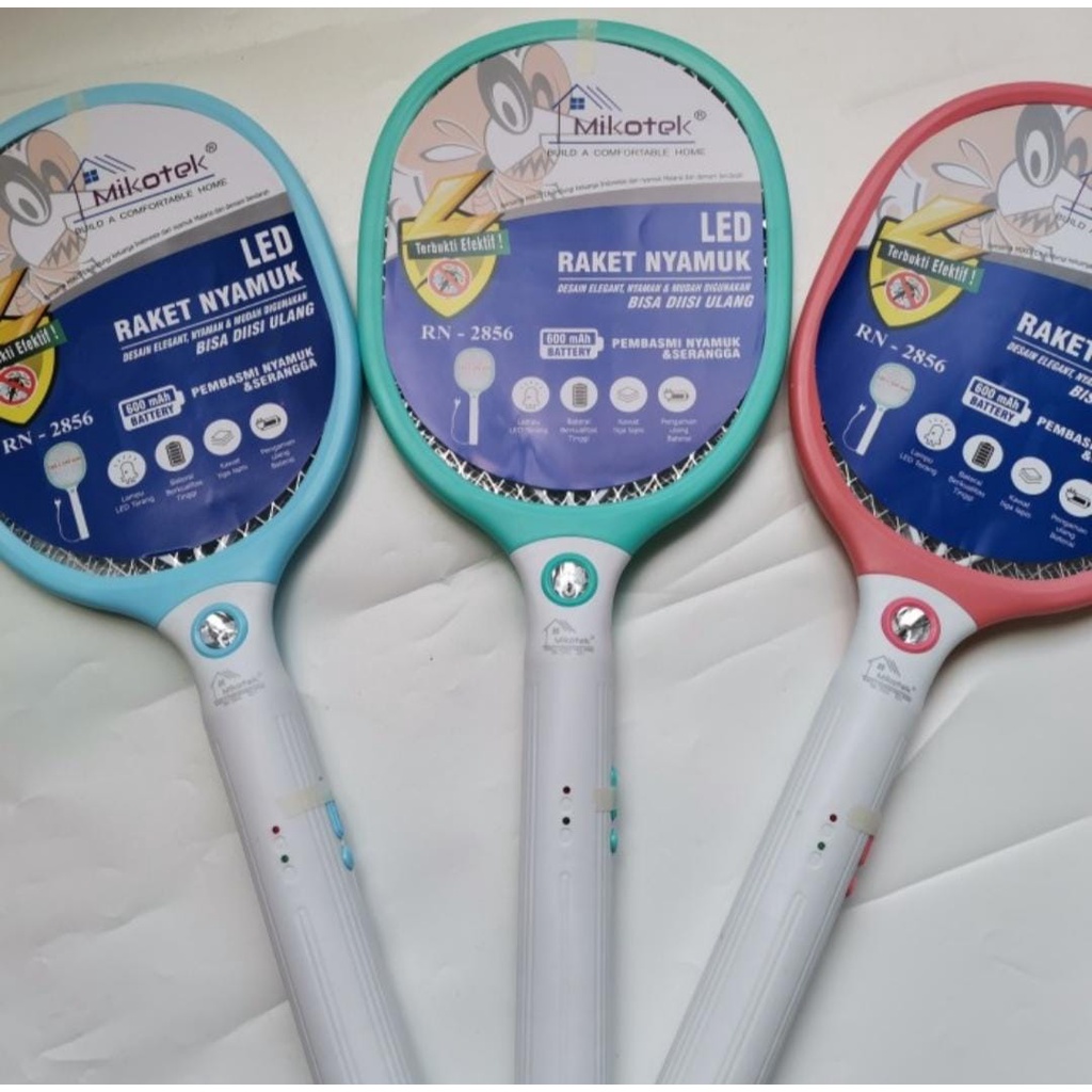 Jual Raket Nyamuk Recharge/Raket Nyamuk Cas/RAKET NYAMUK 2in1 ...