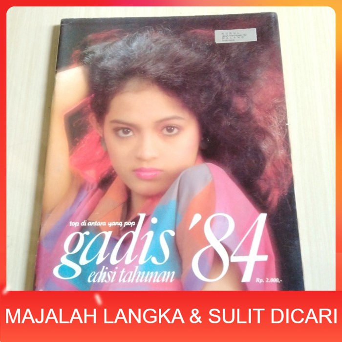 Jual Majalah GADIS Edisi Tahunan 1984 NOURMA (RARE ITEM) Langka | Shopee Indonesia