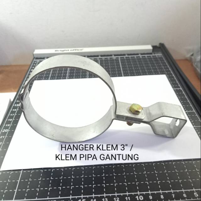 Jual HANGER KLEM 3" GALVANIS TEBAL / KLEM PIPA GANTUNG | Shopee Indonesia