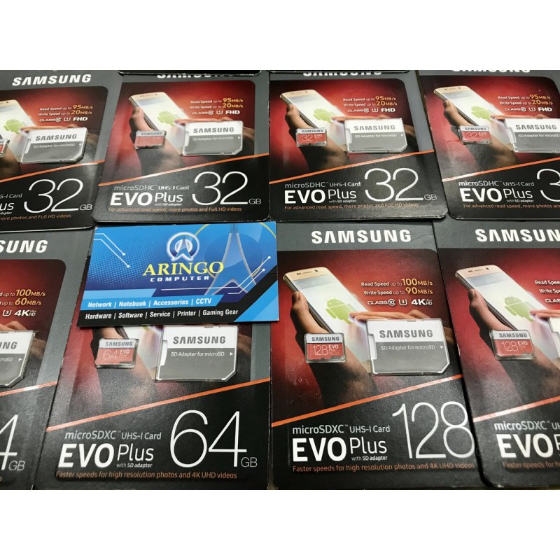 Jual Flashdisk Samsung EVO PLUS MicroSD 128GB + Adapter | Shopee Indonesia