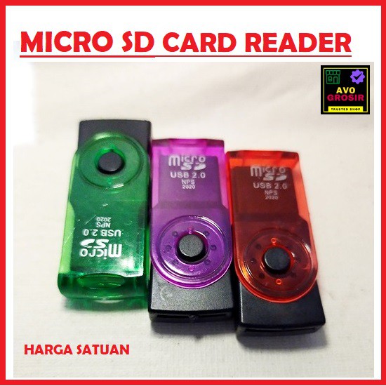 Jual card reader micro sd mmc TF adapter | Shopee Indonesia