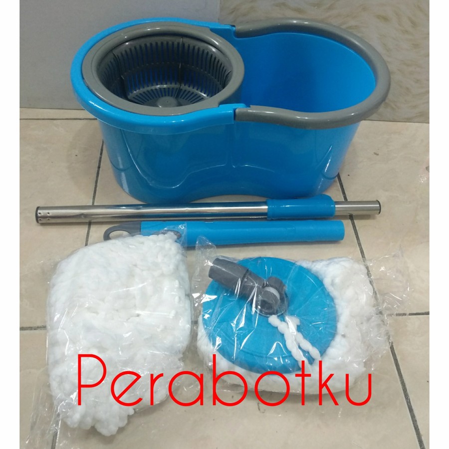 Jual Pel Super Mop POWERCOOK KOGAWA / Alat Pel Set Ember / Spin Mop ...