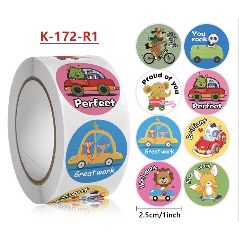 Jual stiker reward anak untuk guru, orangtua, pemberi semangat anak ...