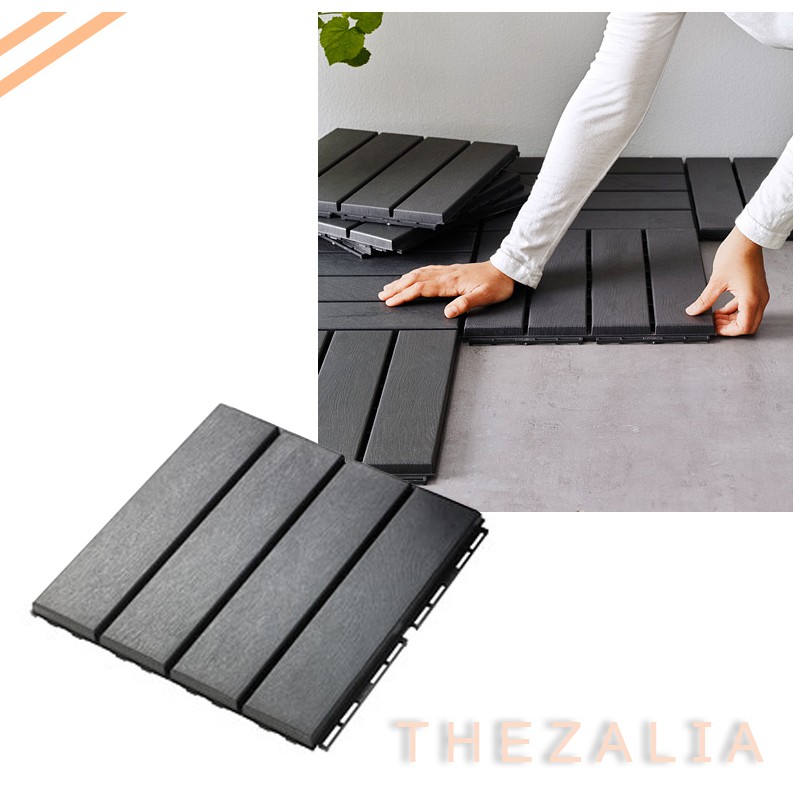 Jual 1 pcs RUNNEN dek lantai / flooring RUNNEN Outdoor Floor Decking ...