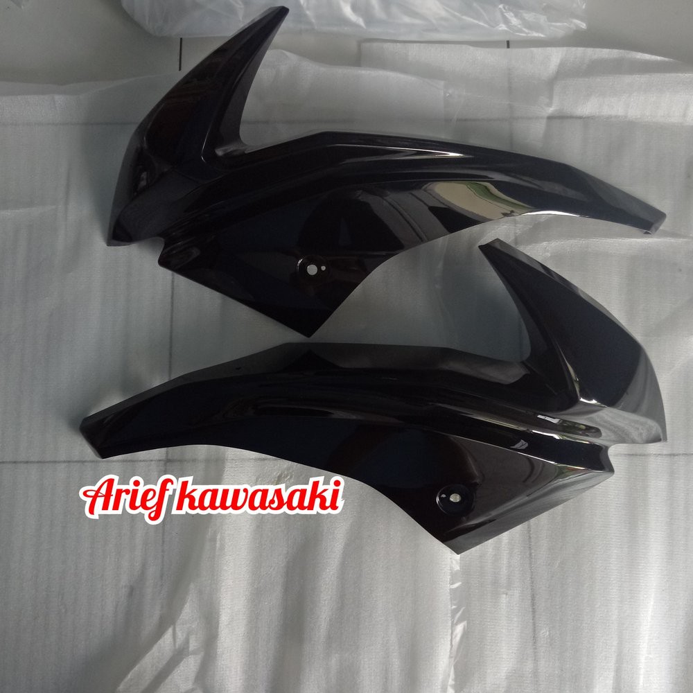 Jual Fairing Coak Atas Ninja RR New Hitam Polos | Shopee Indonesia