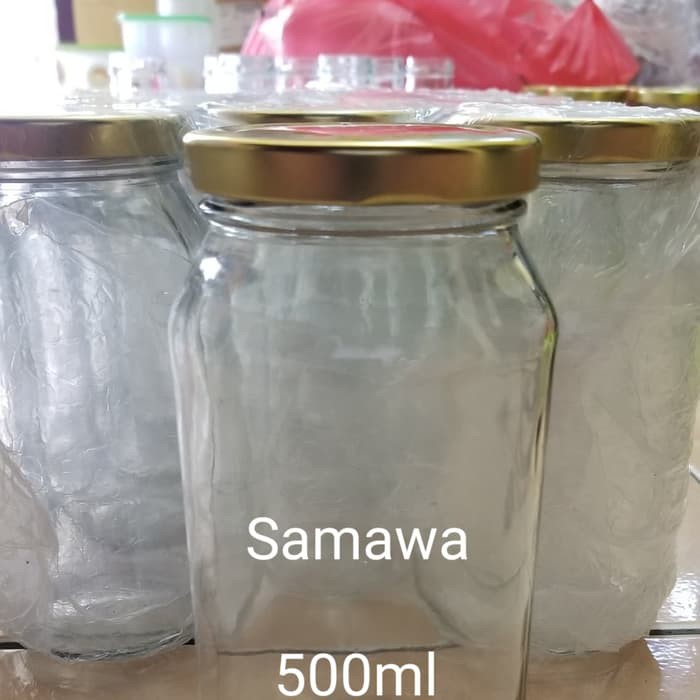 Jual Botol selai kaca jar 500 ml | Shopee Indonesia