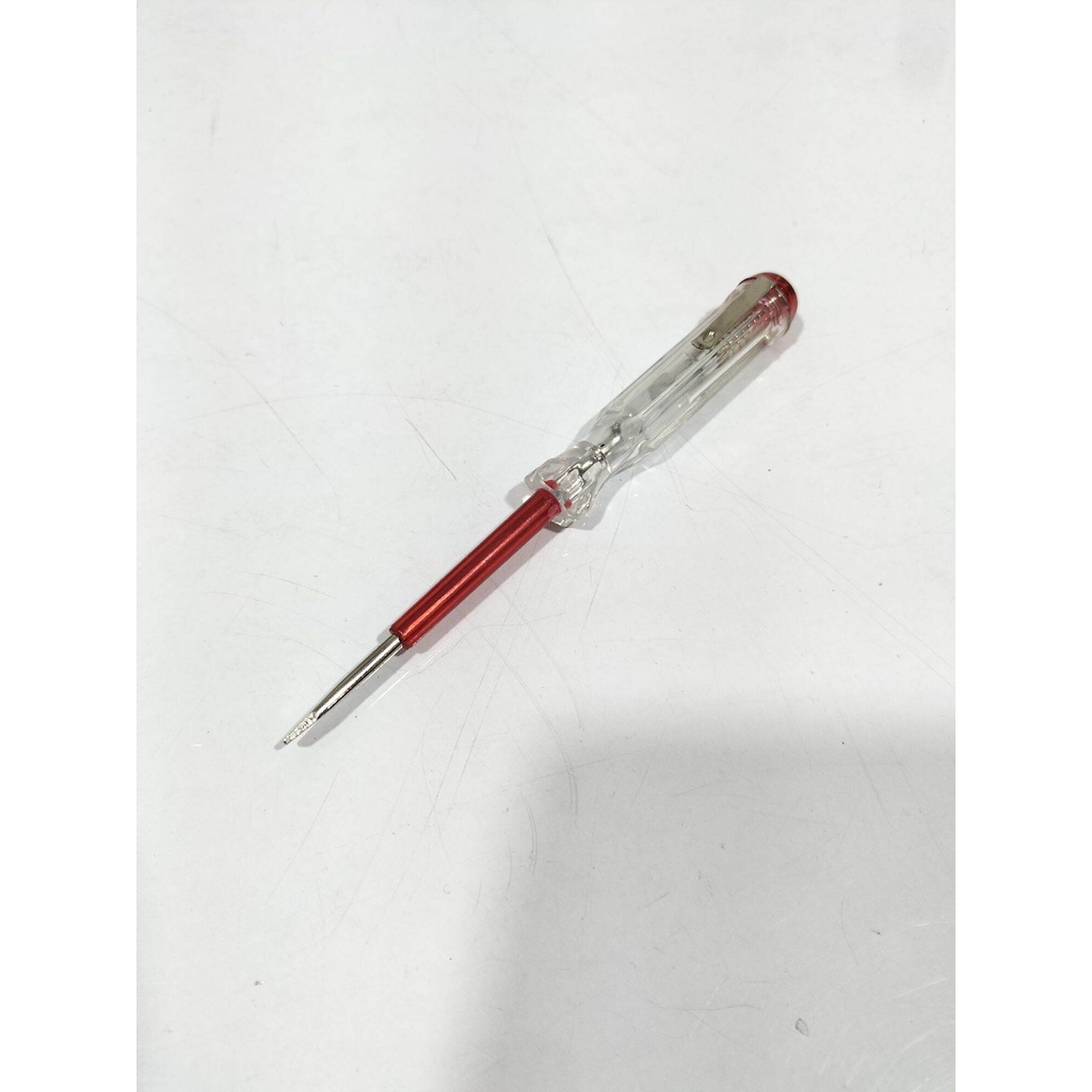 Jual Tespen AC Minus Obeng Test Pen Listrik max 500v (G7101) | Shopee ...