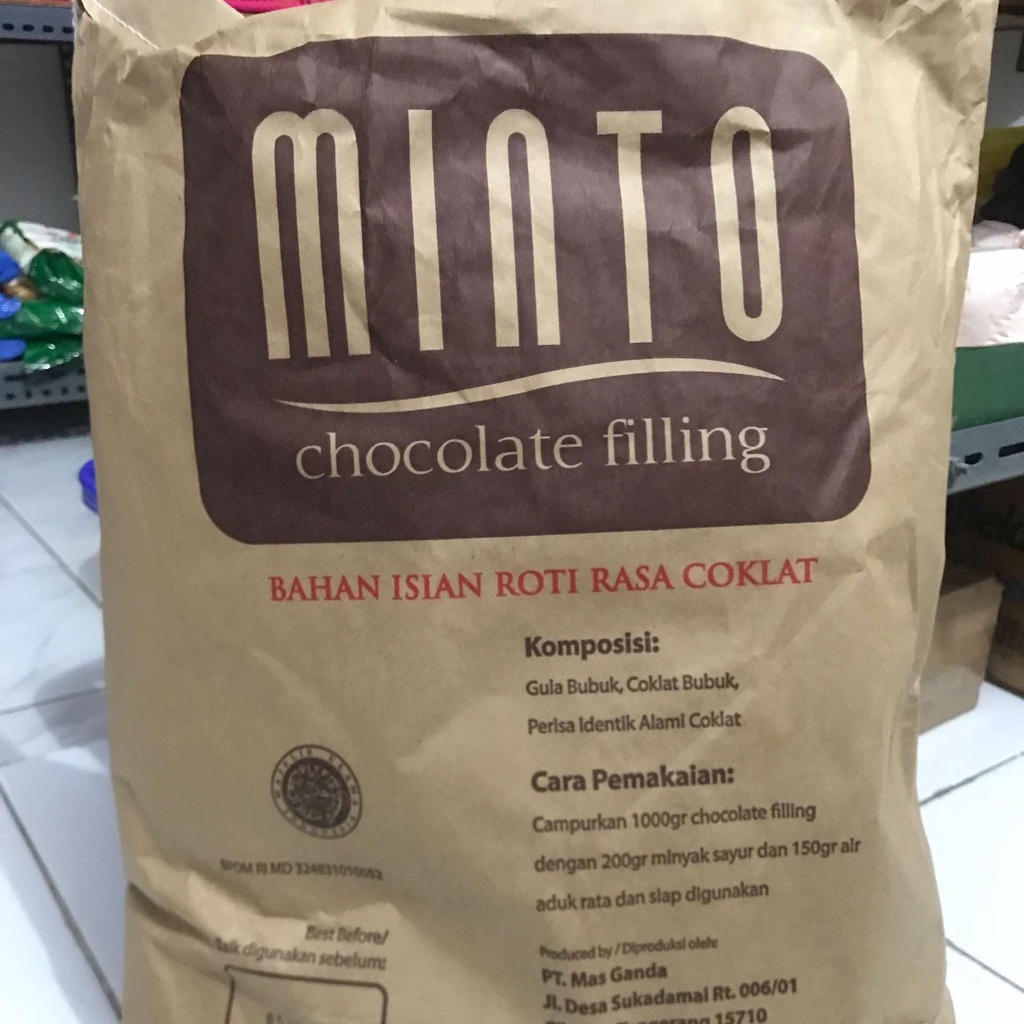 Jual Minto chocolate filling 1 kg | Shopee Indonesia