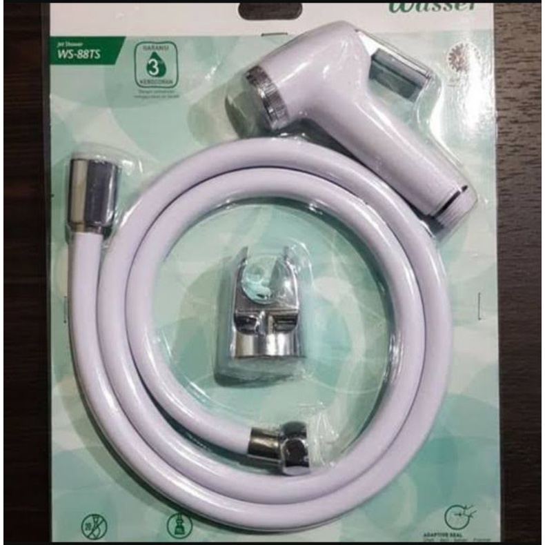 Jual Wasser Jet Shower WS88TS White / Jet Shower Toilet Wasser / Bidet ...
