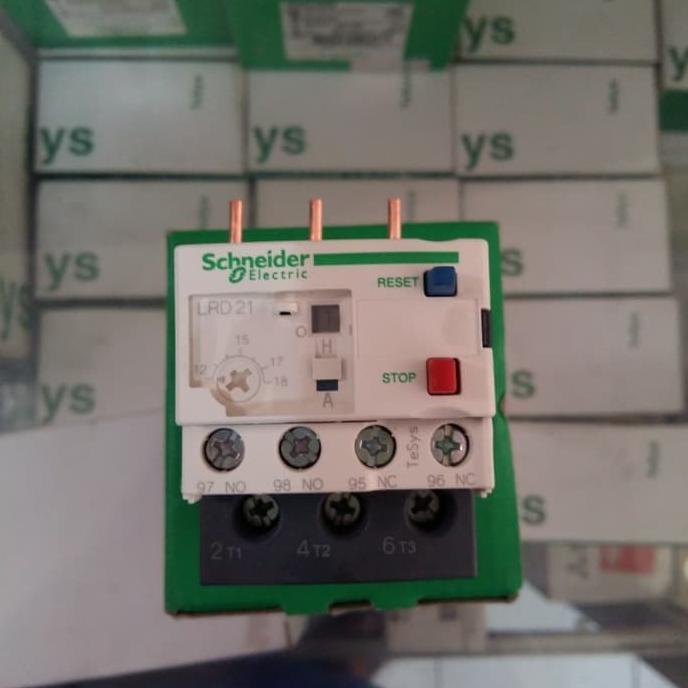 Jual Thermal Overload Relay LRD21 LRD 21 Schneider electric | Shopee ...