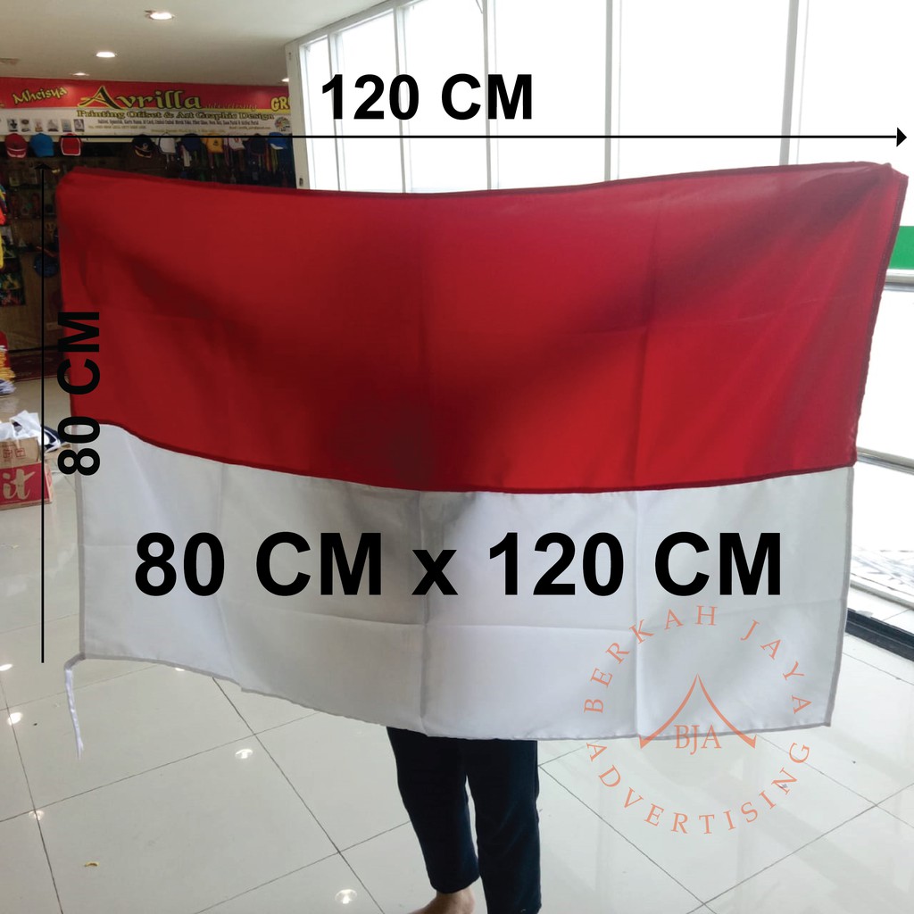 Jual Bendera Indonesia Uk 80 x 120 cm | Shopee Indonesia