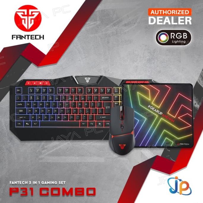 Jual Fantech Combo P31 3 In 1 - Gaming Keyboard/ Mouse/ Mousepad ...