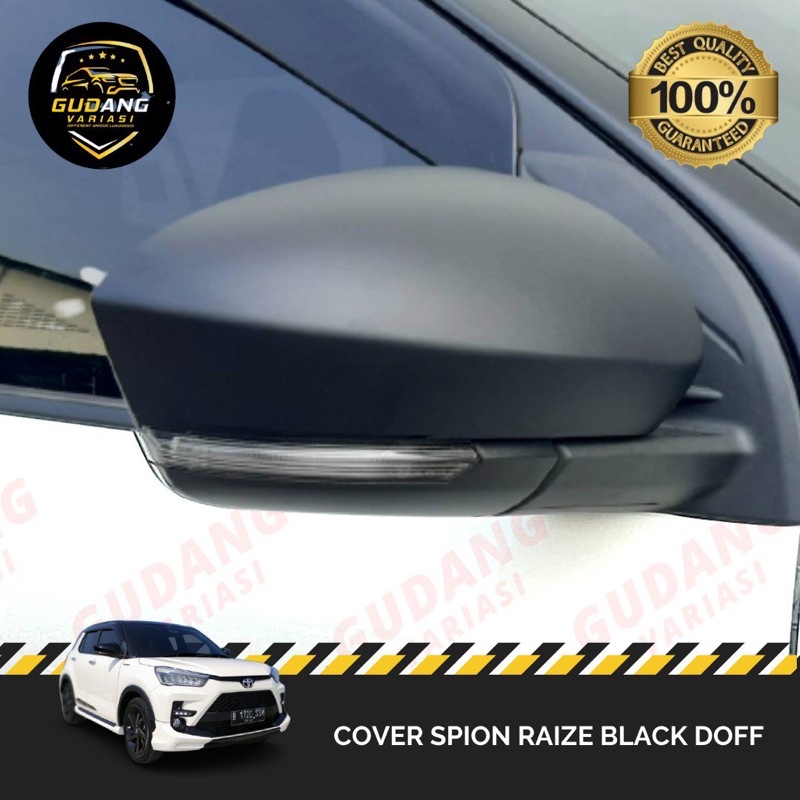 Jual Cover Spion Raize 2021 Black Doff | Shopee Indonesia