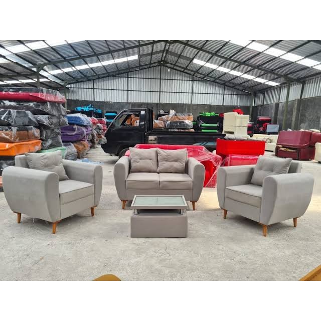 Jual Sofa Retro 211 + Meja kain Bludru | Shopee Indonesia