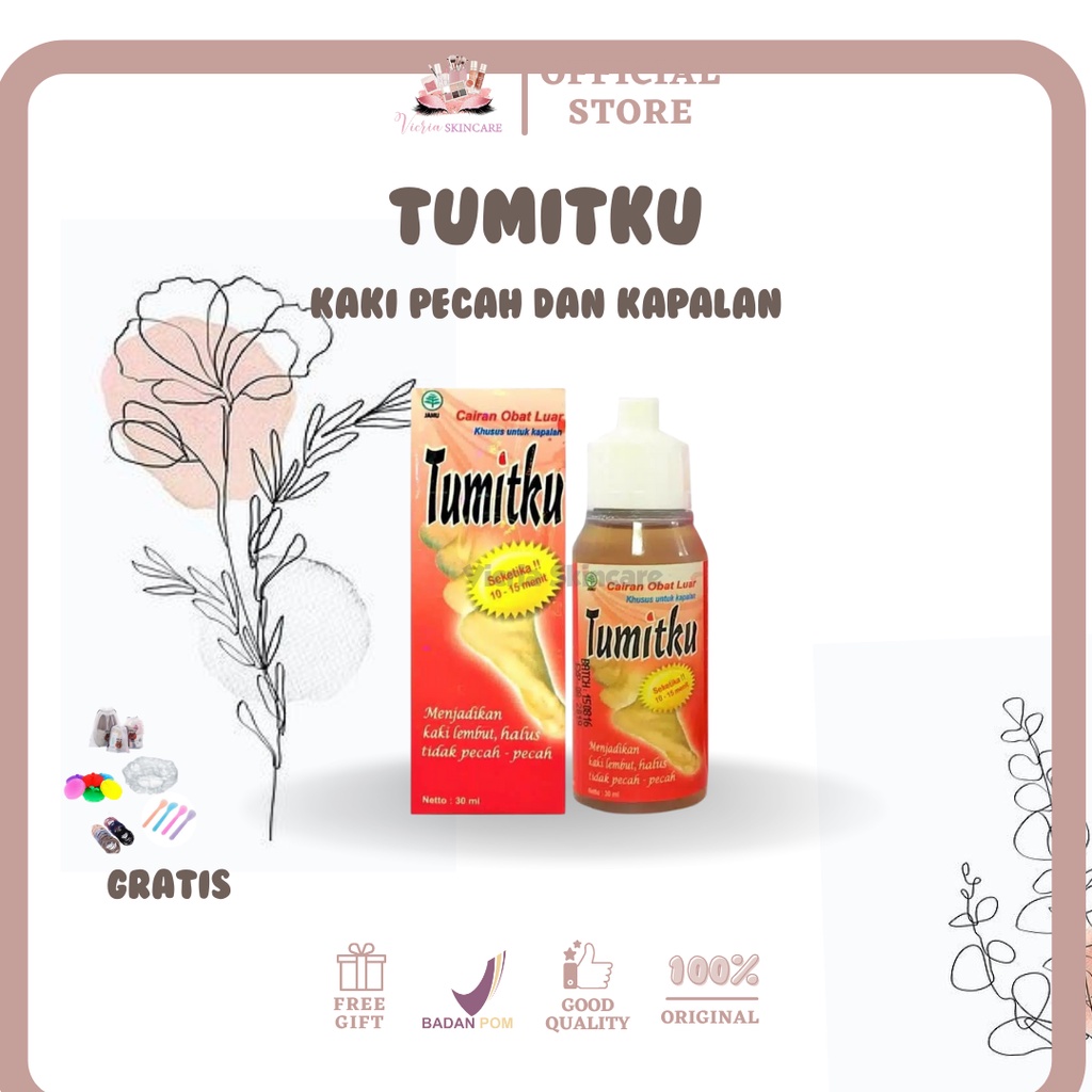 Jual Tumitku mengatasi kaki pecah dan kapalan 30ml | Shopee Indonesia