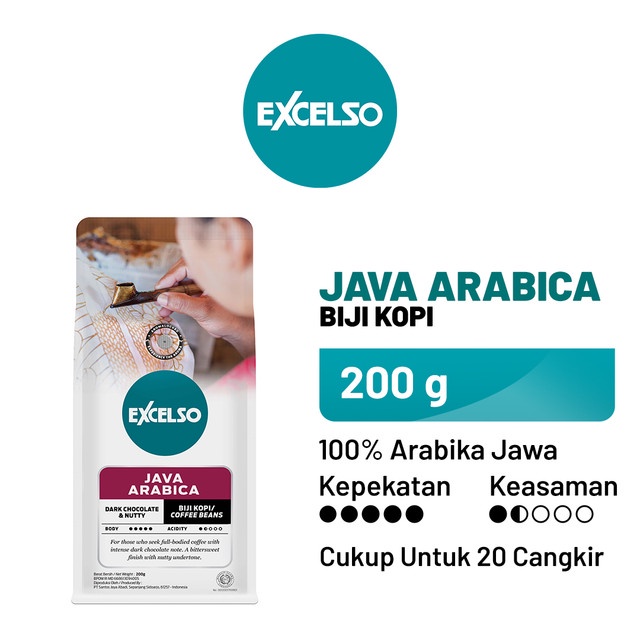 Jual EXCELSO Java Arabica - Biji Kopi 200 gr | Shopee Indonesia Jual EXCELSO Java Arabica - Biji Kopi 200 gr | Shopee Indonesia