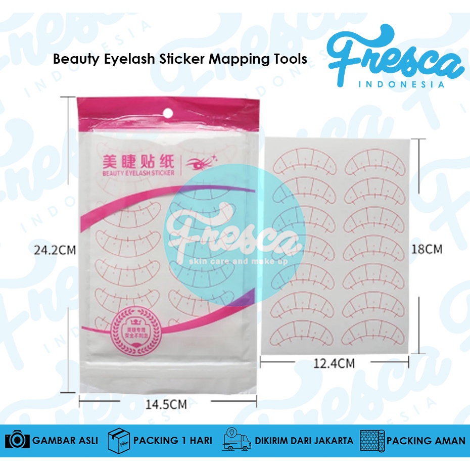 Jual Mapping Tools / Eyepatch Kertas / Eyepatch Sticker /Penggaris ...