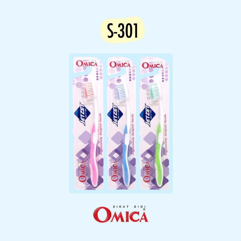 Jual OMICA SIKAT GIGI JET ZET S-301 | Shopee Indonesia
