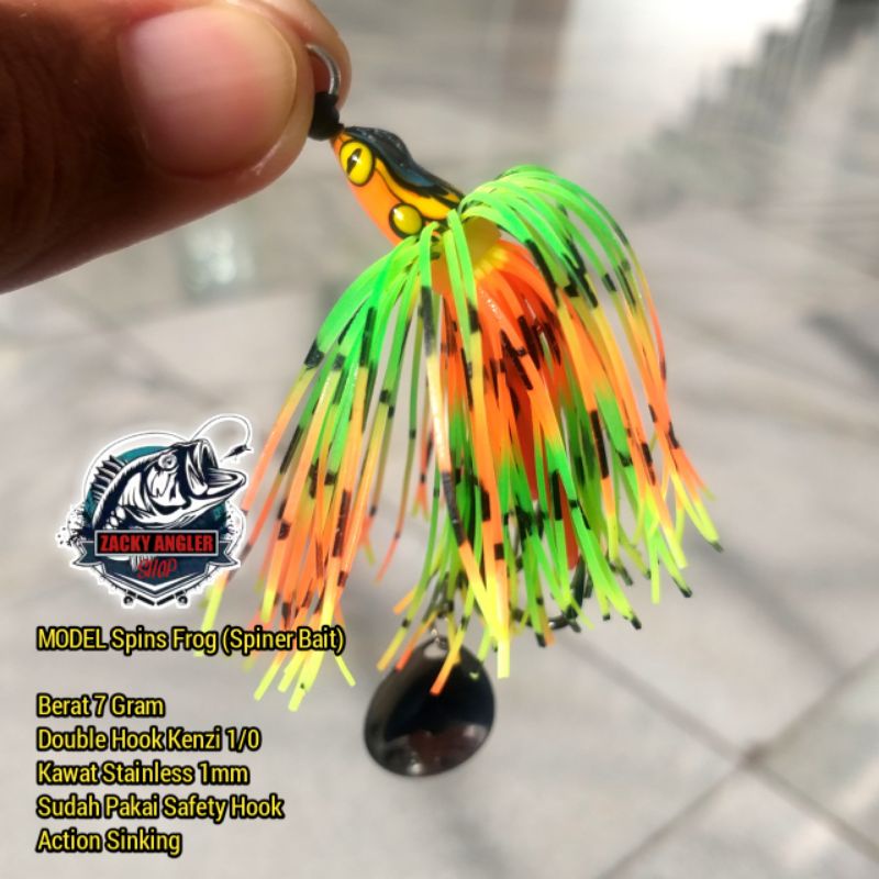 Jual Spin Frog Lure Spiner Bait 7 Gram | Shopee Indonesia
